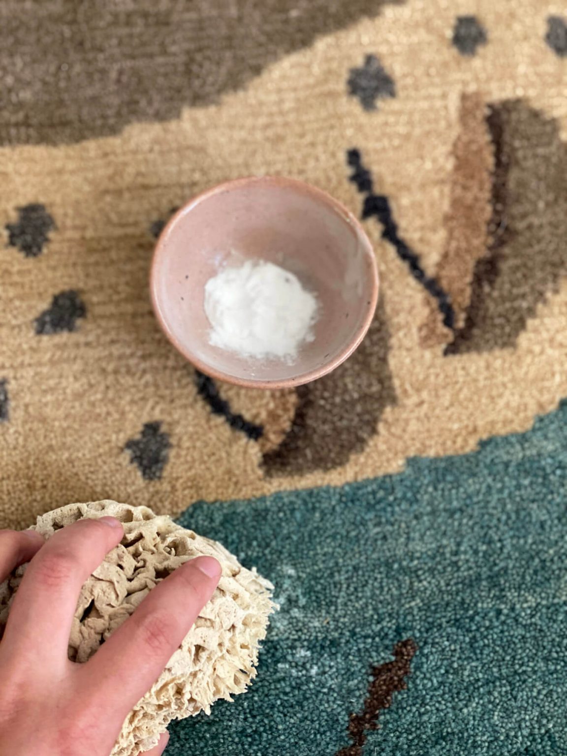 How to care for hand woven wool rug • Oats & Rice