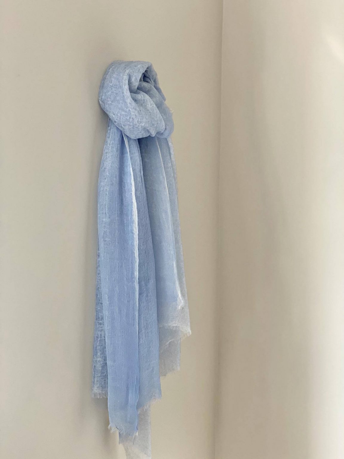 Classic Plain Cashmere Scarf Beige • Oats & Rice